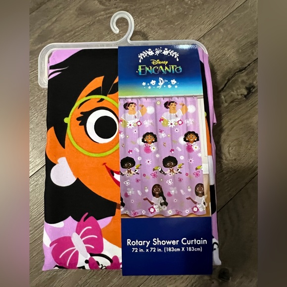 Disney | Bath | Disney Encanto Rotary Shower Curtain New | Poshmark